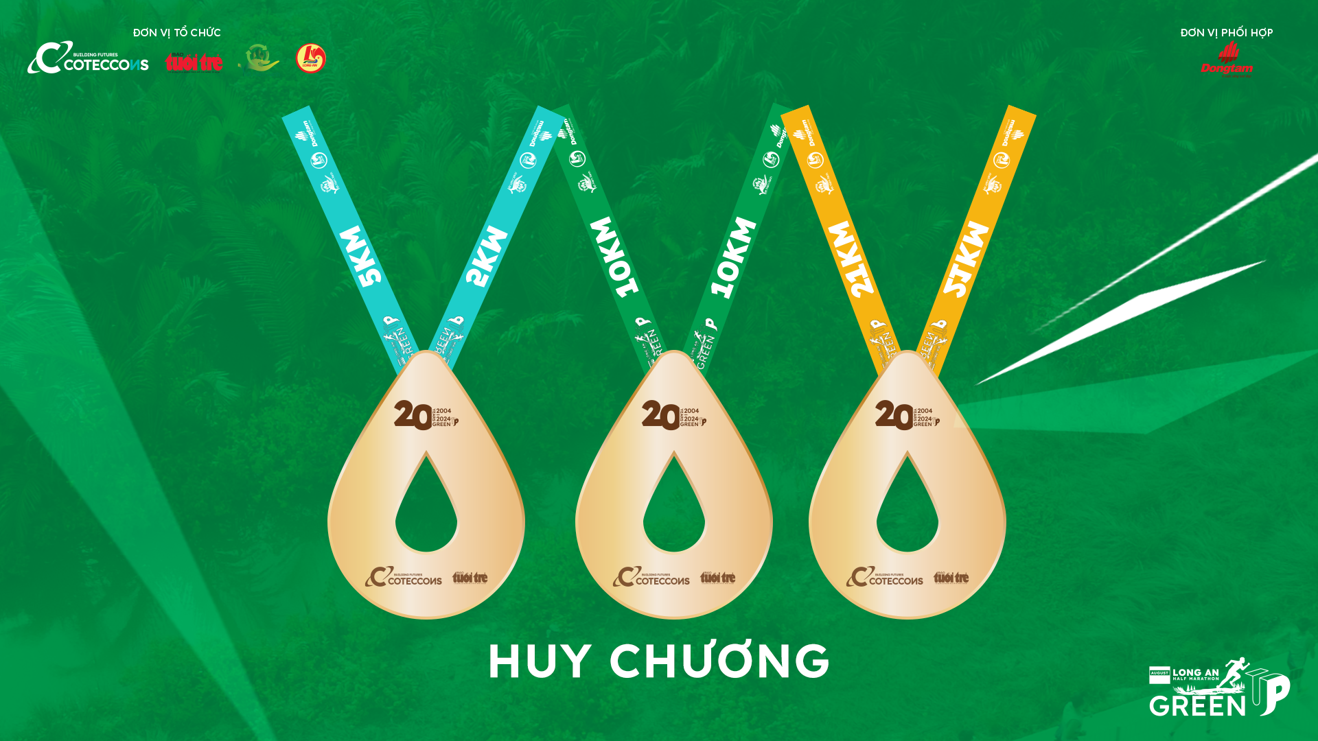 Race-kit Design and Attractive Prizes of GreenUP Marathon: Long An Half ...