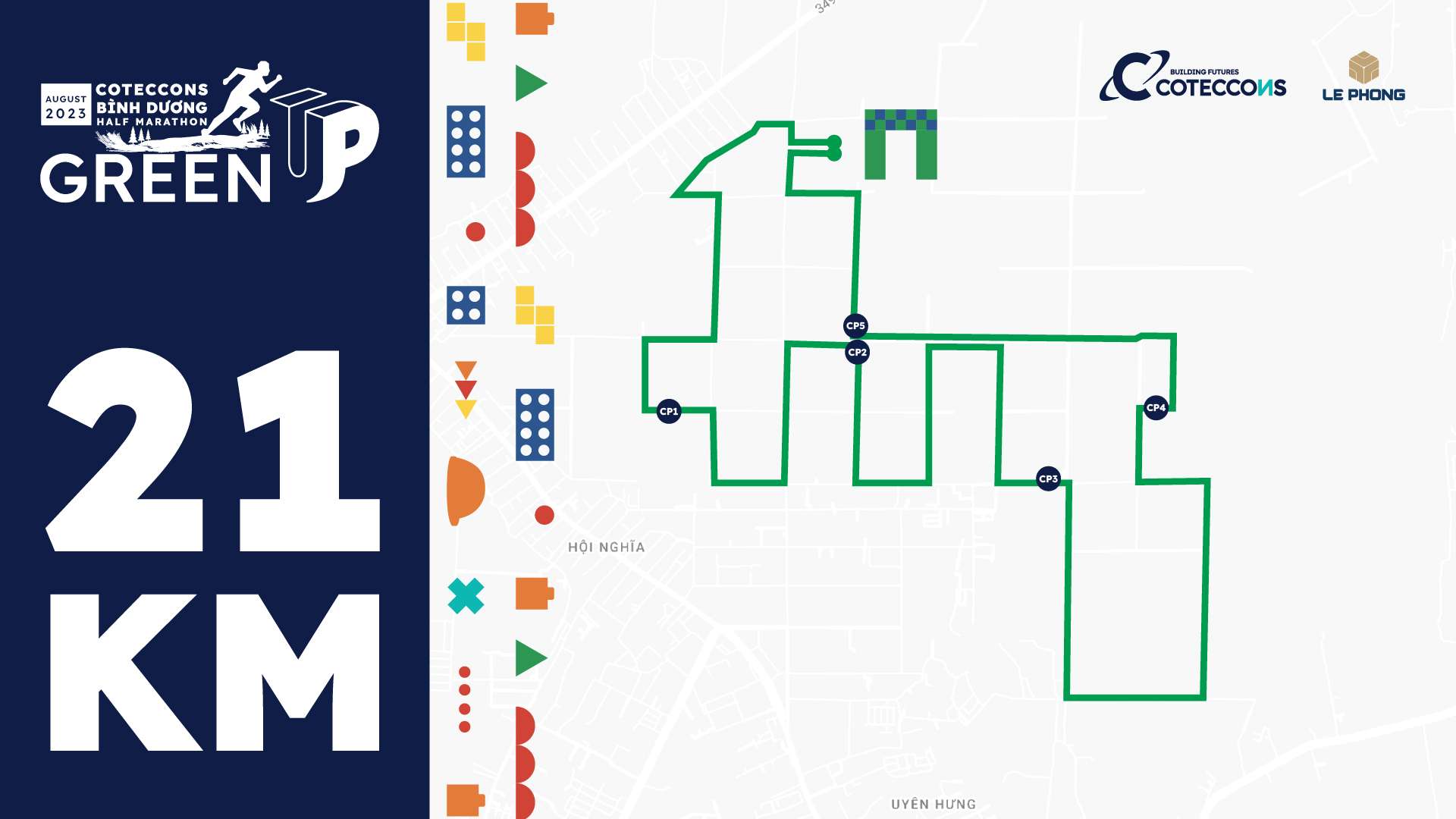 Coteccons Bình Dương Half Marathon